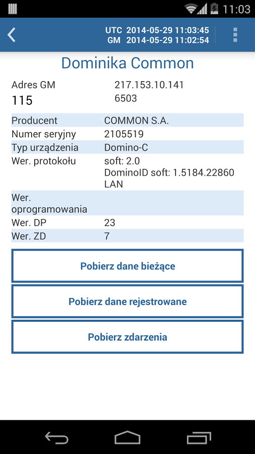 Program CMR w wersji Android dostępny. - COMMON PL